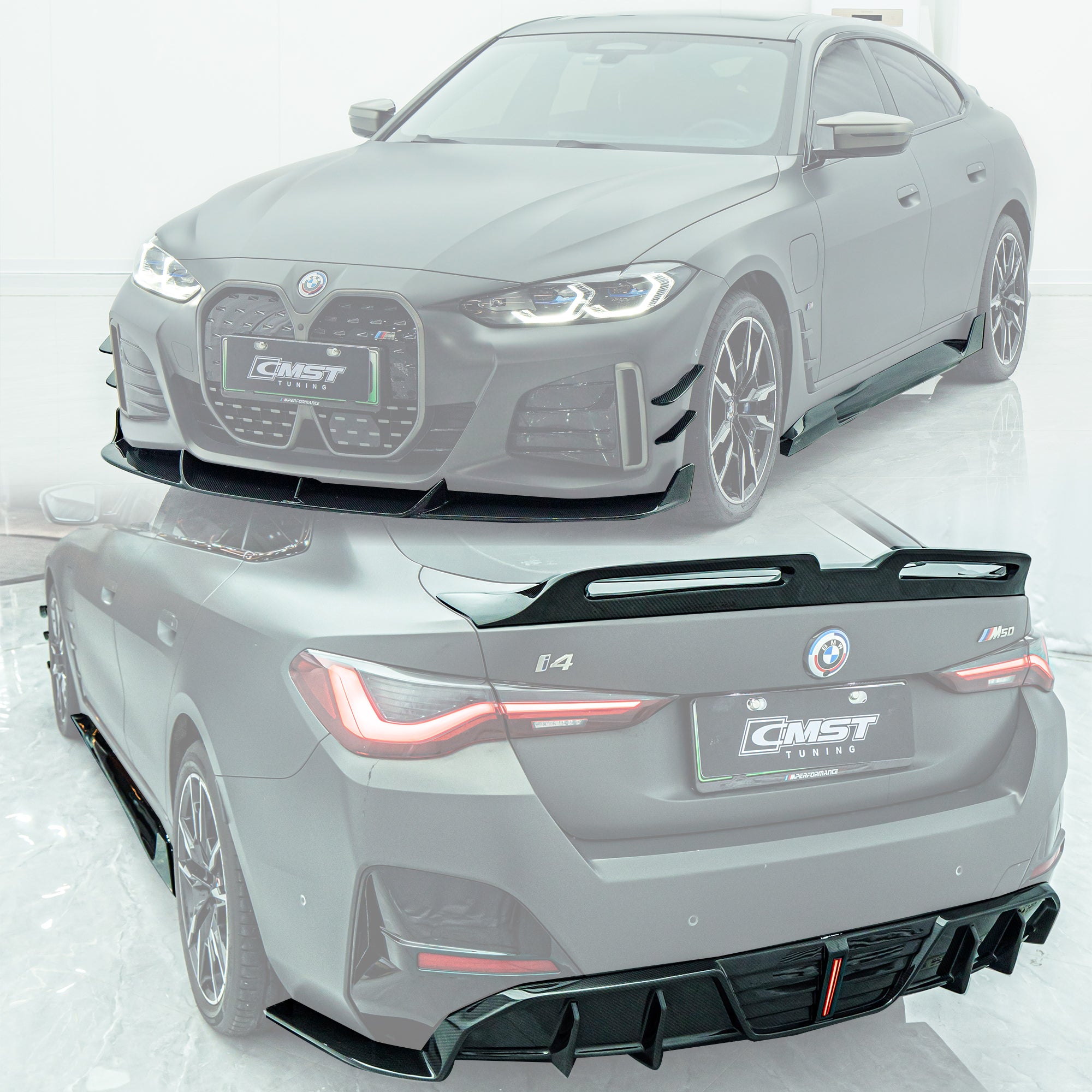 CMST Carbon Fibre CFRP Lowline Bodykit for BMW i4 – Robot Bodykits